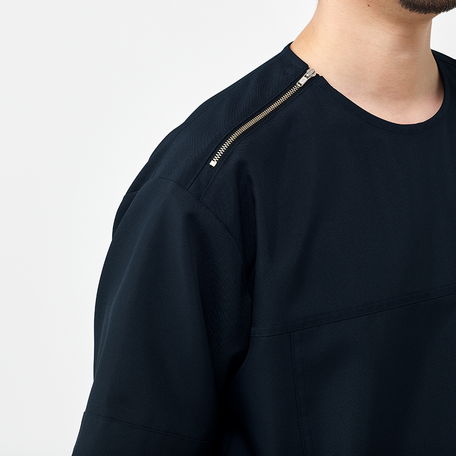 【Unite/ユナイト-DOM-0021-C74】男女兼用スクラブ（サンドベージュ）【ソフトトロピカル】 [医療白衣ユニフォーム.com]