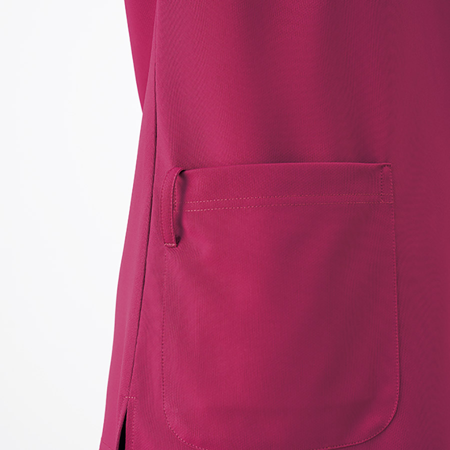 【KAZEN/株式会社アプロンワールド-989-48】男女兼用スクラブ（ネイビー）【リアン】 [医療白衣ユニフォーム.com]