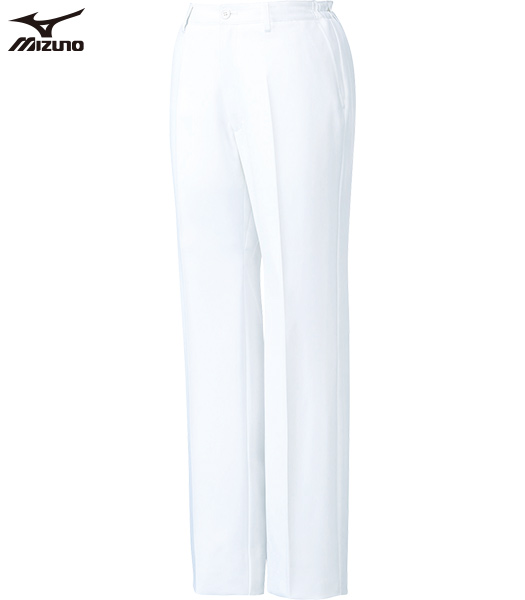 【Unite/ユナイト-MZ-0177-C1】レディースパンツ（ホワイト）【ソフトラチネ】 [医療白衣ユニフォーム.com]